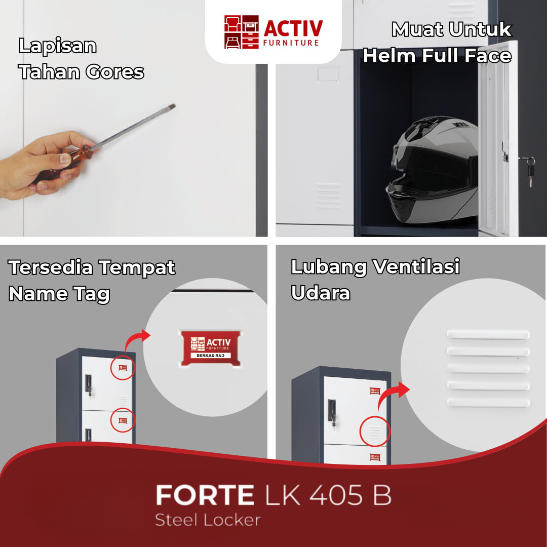 Lemari Kantor Forte Lk 405 B – Toko Sehat subur